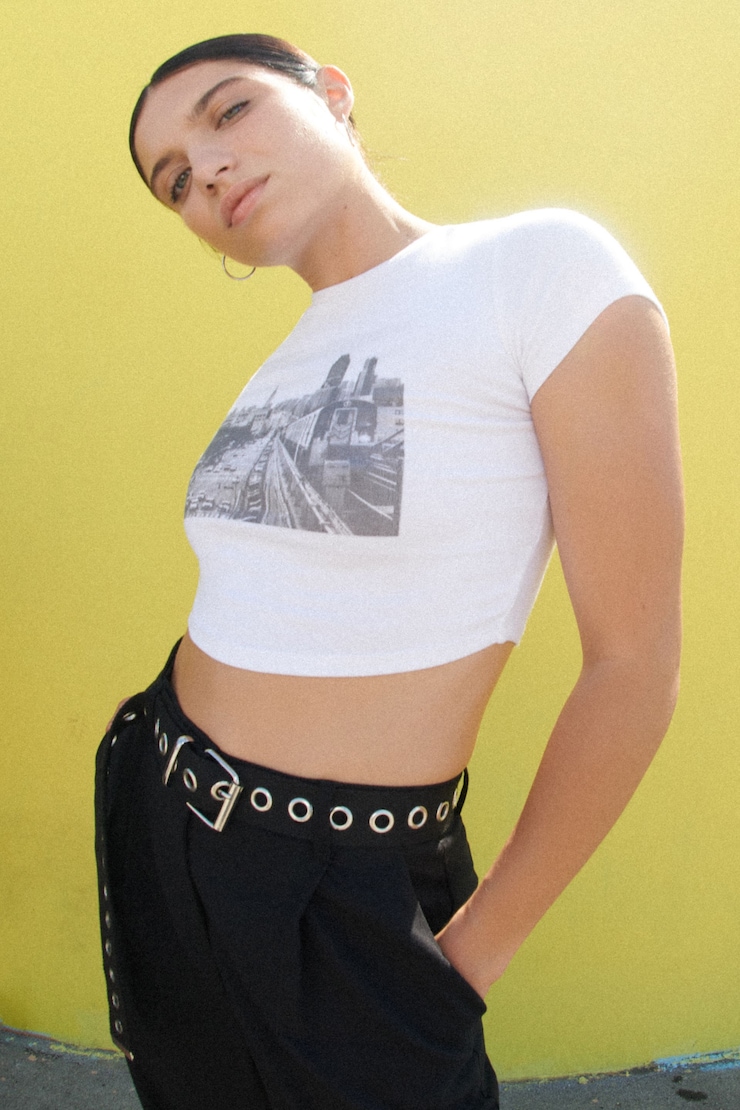 Stormi Tee White | Garage
